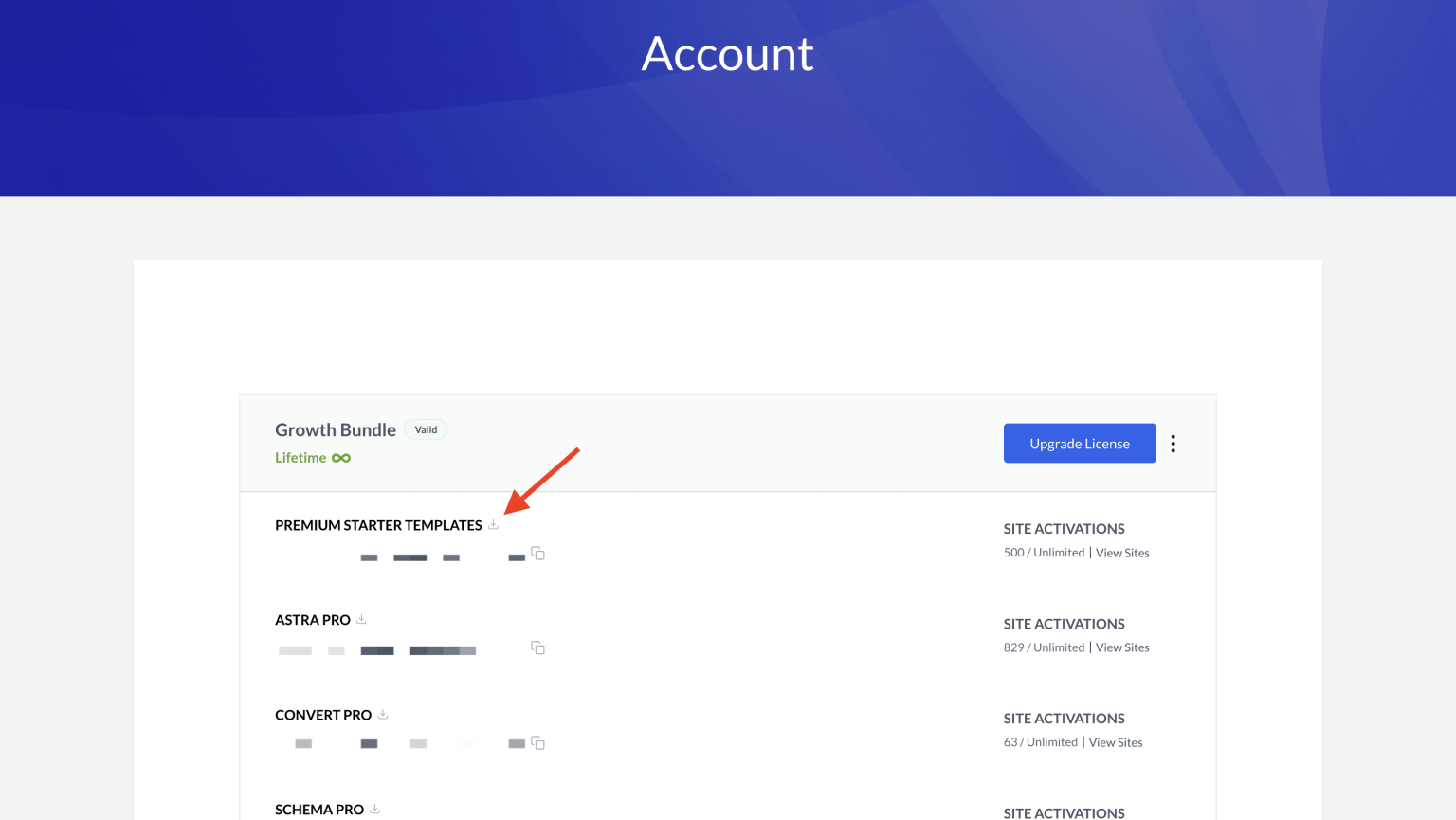 Premium Starter Templates - Install and Activate License - Starter ...
