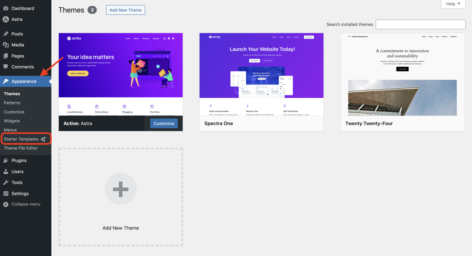 How to Import A Complete Site With Starter Templates? - Starter Templates