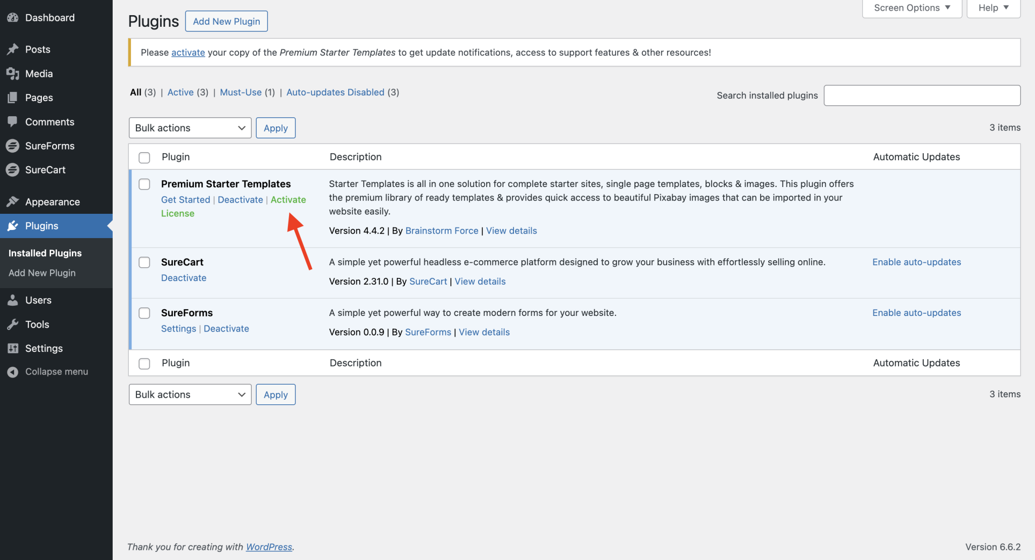 Getting Started With Starter Templates - Starter Templates