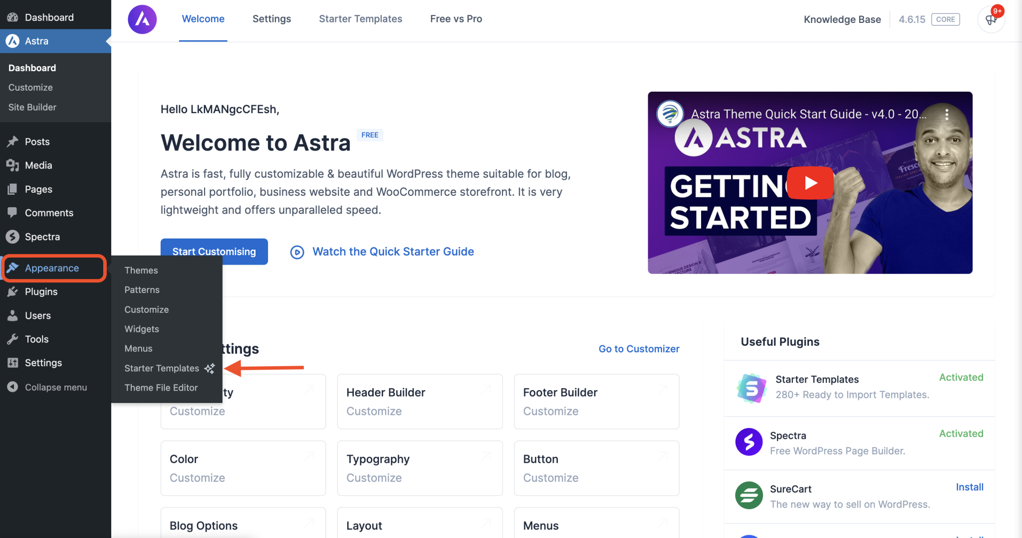 Starter Templates and ZipWP Integration - Starter Templates