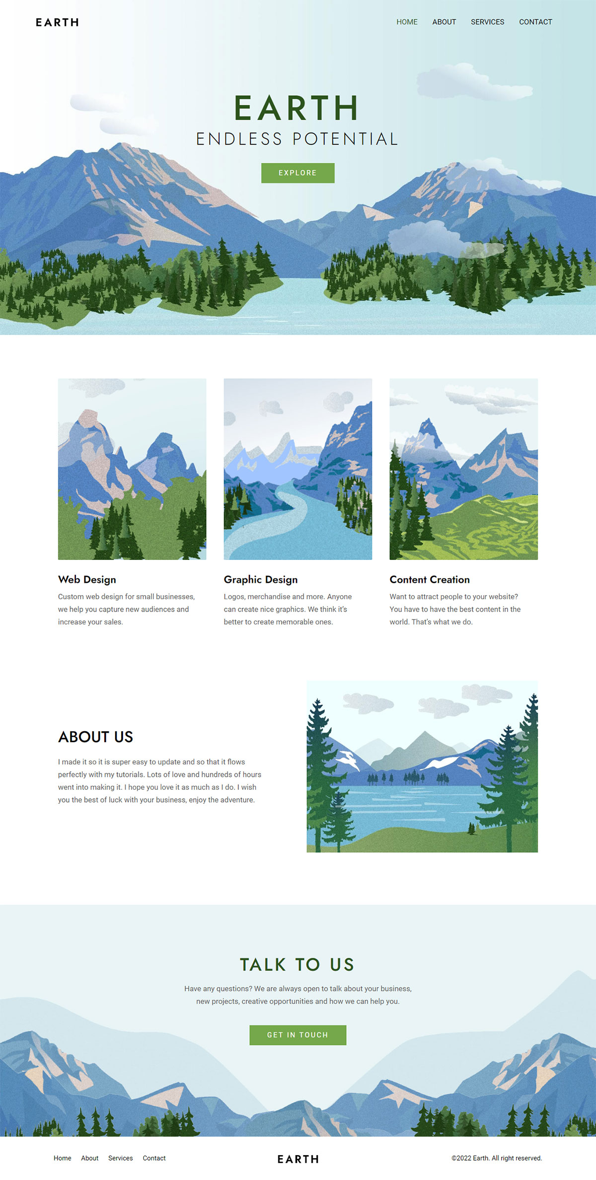 Planet Earth - Starter Templates