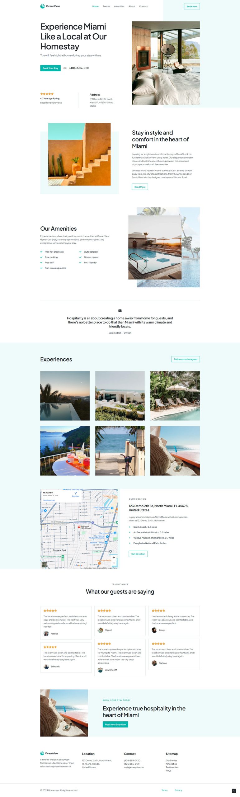Homestay - Starter Templates