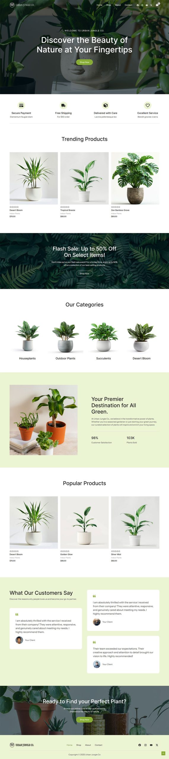Generic eCommerce - Starter Templates